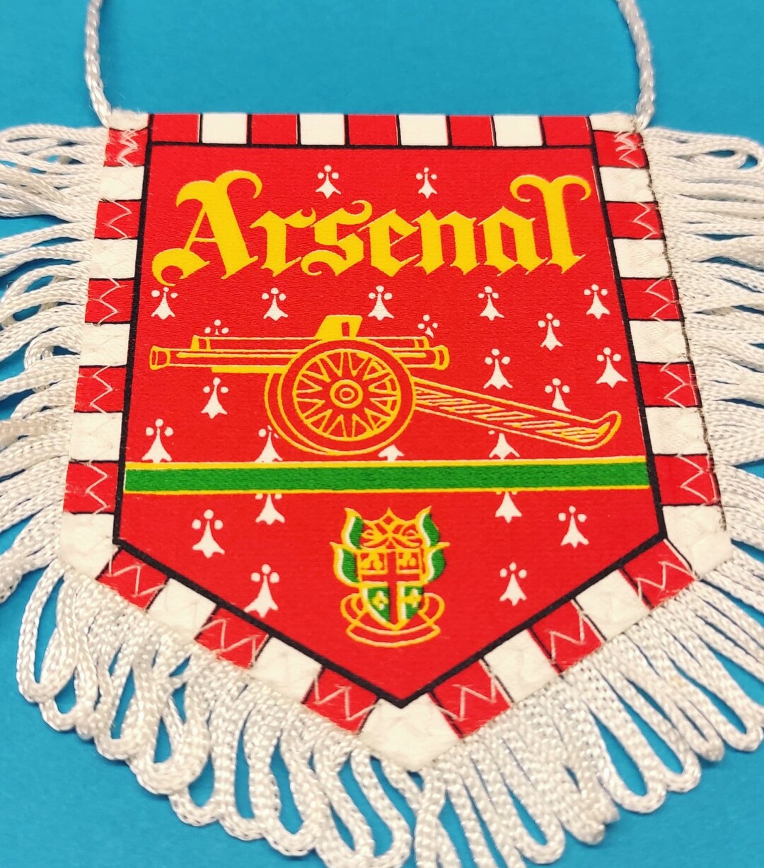 Arsenal 1980s Soccer Football Handmade Pennant Fanion Pennant / Vintage ...