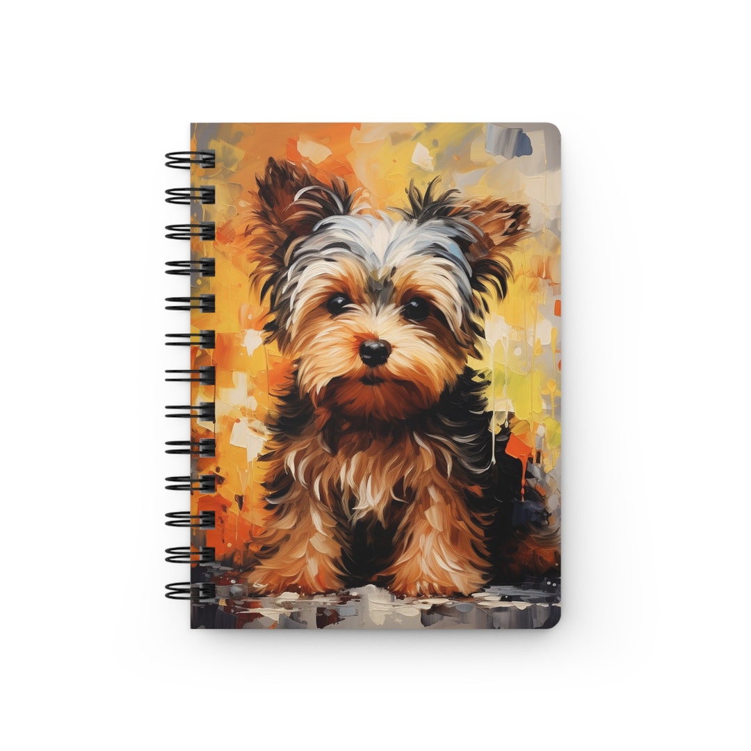 Yorkie Notebook, Journal, Homework, Notes, Puppy Mom Notes, Spiral ...