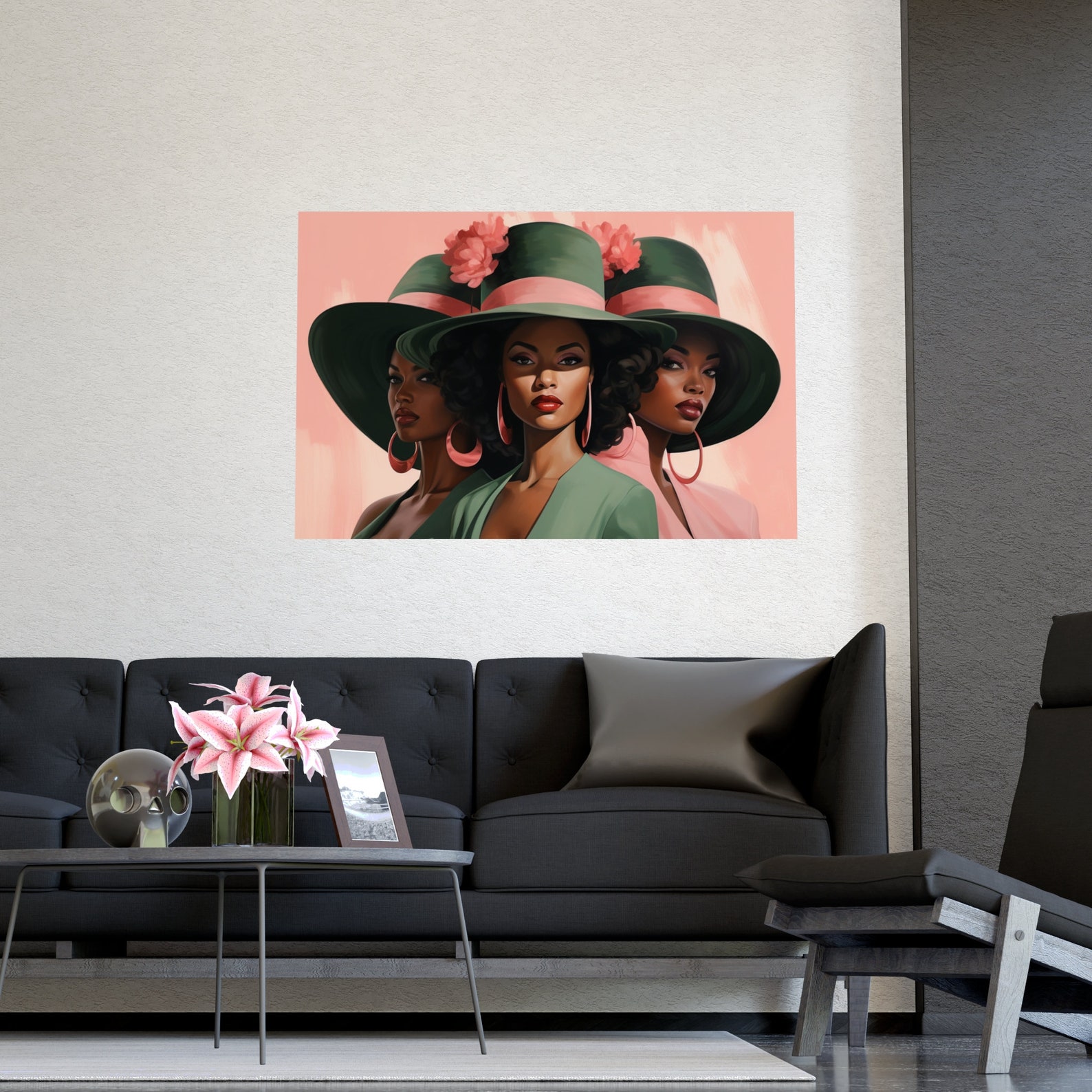 Black Wall Art - Vertical and Horizontal Matte Posters - Etsy