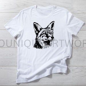 Fox Head SVG Bundle, PNG, Fox Face Clipart, Hand Drawn Foxes Vector ...