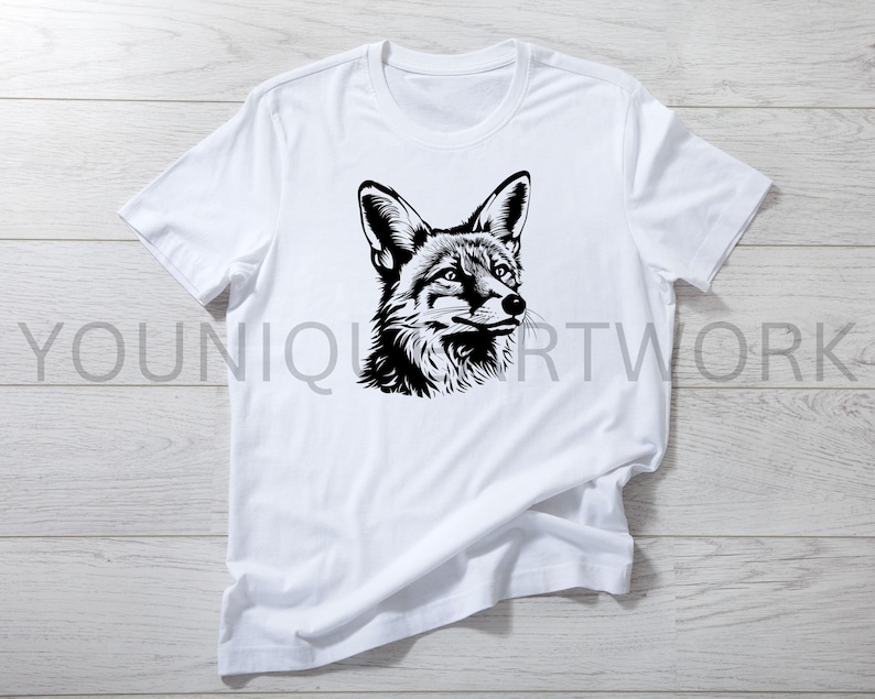 Fox Head SVG Bundle PNG Fox Face Clipart Hand Drawn Foxes - Etsy