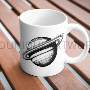 Saturn SVG Bundle, PNG, Saturn Clipart, Hand Drawn Saturn Vector ...