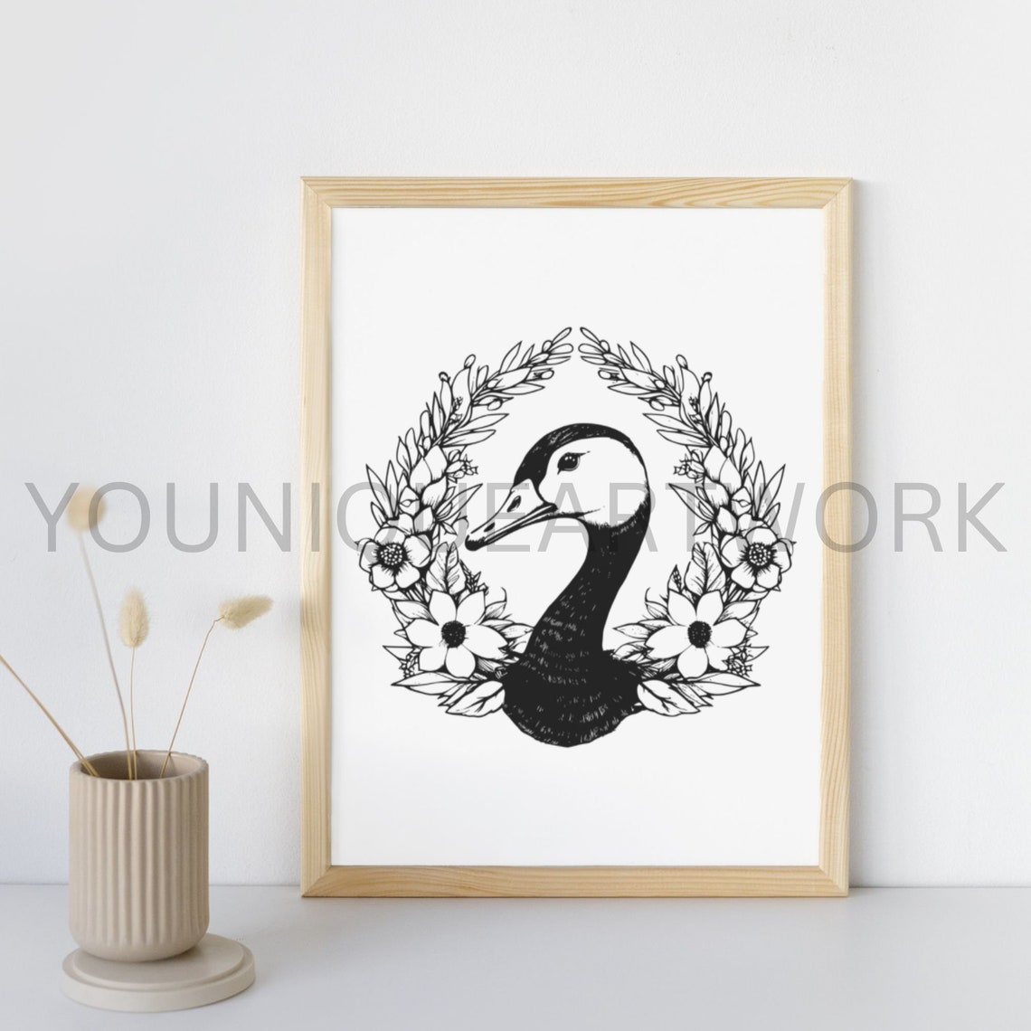 Goose SVG Bundle PNG Goose Clipart Hand Drawn Goose Vector - Etsy