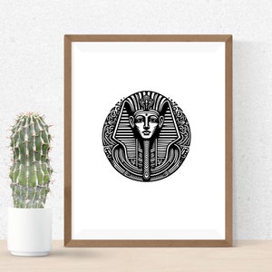 Osiris SVG Bundle, Egyptian God Clipart, Hand Drawn Ancient Egypt Theme ...