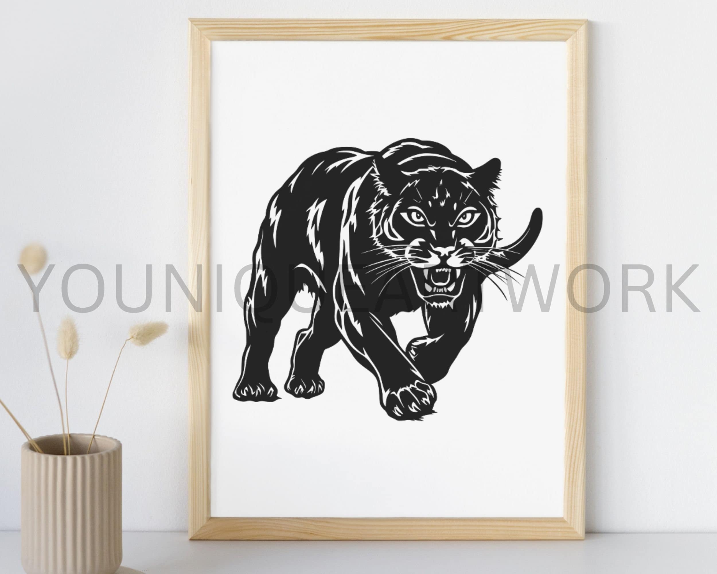 Wild Animal SVG Bundle PNG Wildlife Scene Clipart Hand - Etsy