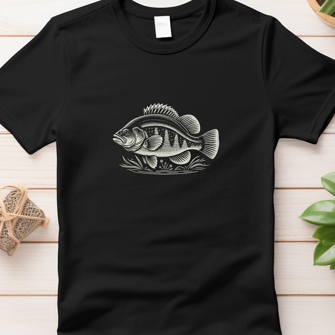 Bluegill SVG Bundle, Fishing Clipart, Hand Drawn Fish Lover Theme ...