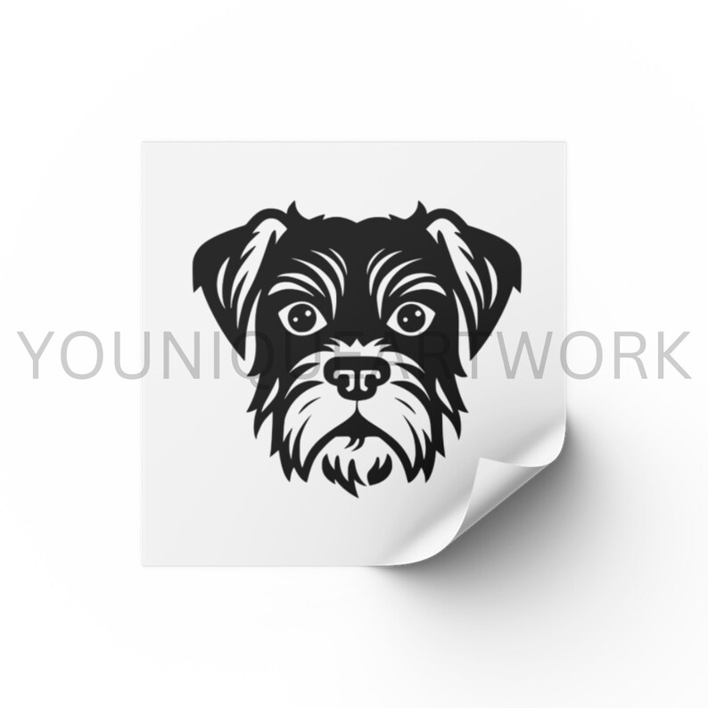 Border Terrier SVG Bundle PNG Dogs Clipart Hand Drawn Dog - Etsy