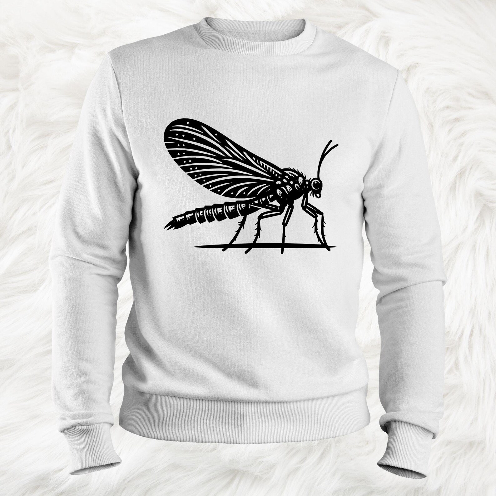 Mayfly SVG Bundle, Mayfly Clipart, Hand Drawn Insect Theme Vector ...