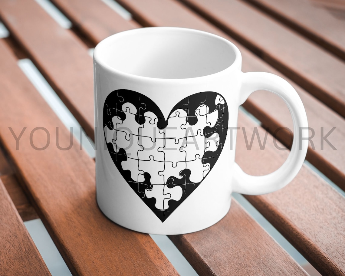 Puzzle SVG Bundle PNG Puzzle Clipart Hand Drawn Puzzle - Etsy