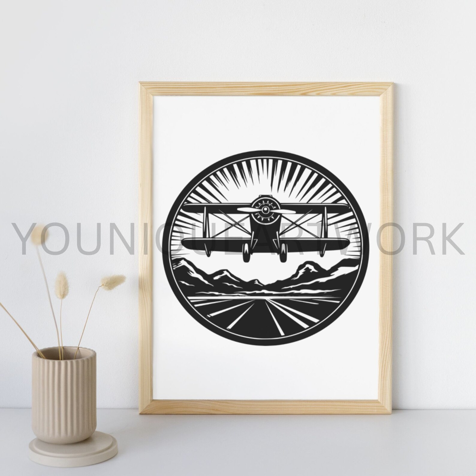 Biplane SVG Bundle PNG Airplane Clipart Hand Drawn Biplane - Etsy