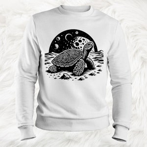 Celestial Turtle SVG Bundle, Fantasy Animal Clipart, Hand Drawn Turtles Themed Vector ...