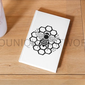 Honeycomb SVG Bundle, PNG, Bee Lover Themed Clipart, Hand Drawn Honey ...