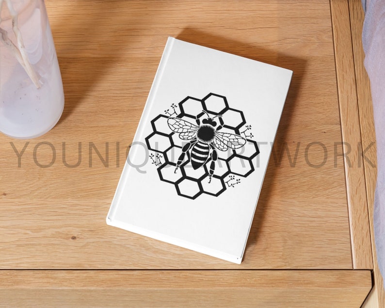 Honeycomb SVG Bundle, PNG, Bee Lover Themed Clipart, Hand Drawn Honey ...