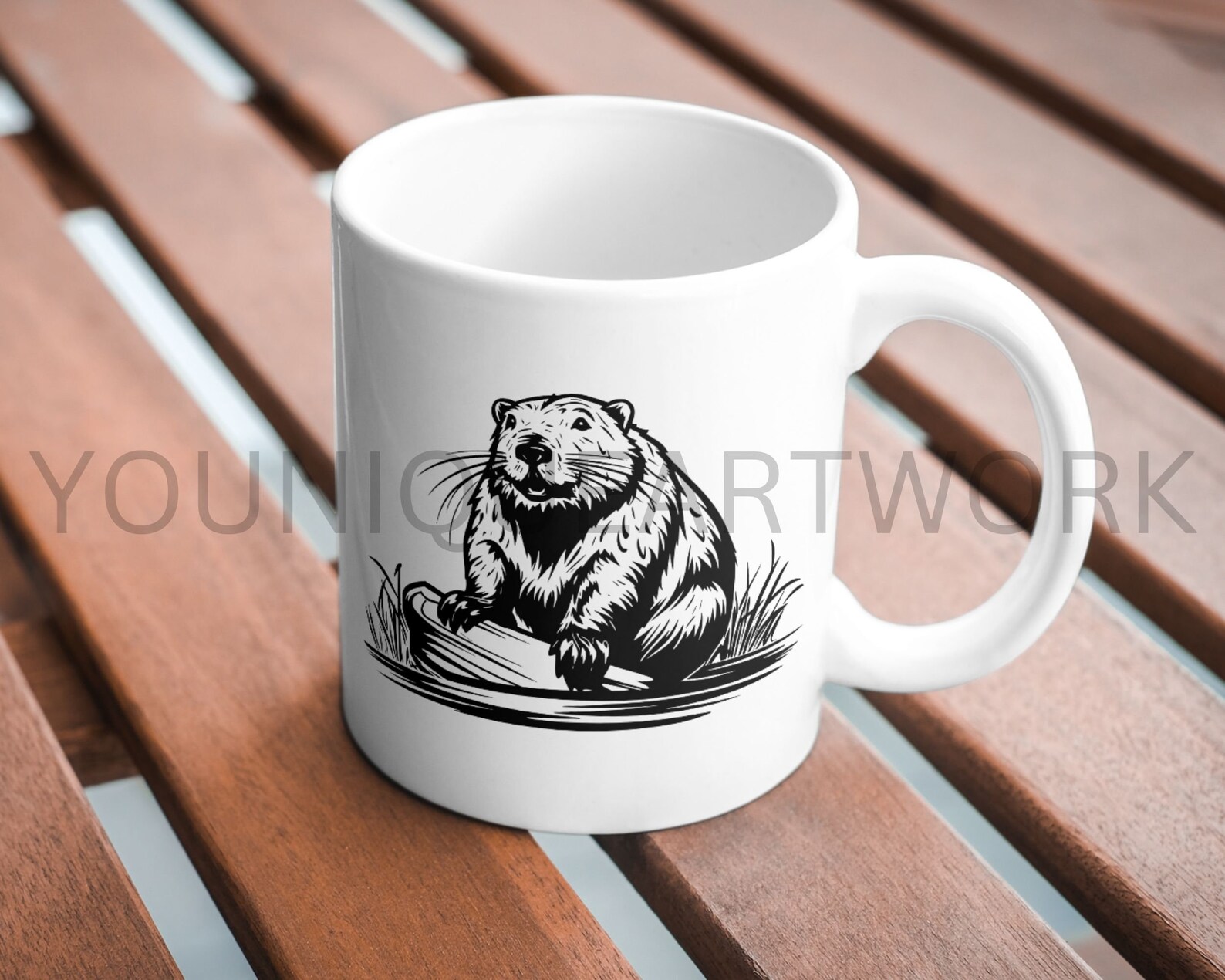 Beaver SVG Bundle, PNG, Beaver Clipart, Hand Drawn Beaver Vector ...