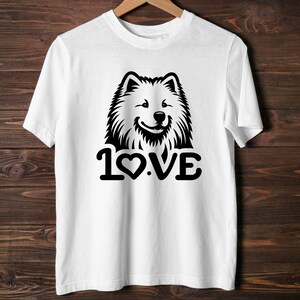 Samoyed SVG Bundle, Samoyed Clipart, Hand Drawn Dog Theme Vector ...