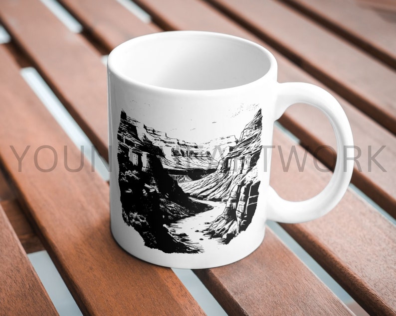 Grand Canyon SVG Bundle, PNG, National Park Clipart, Hand Drawn Grand ...