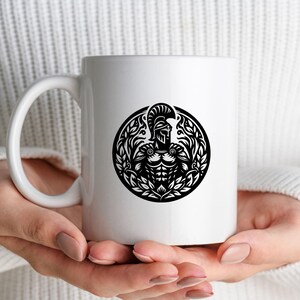 Ares SVG Bundle, Greek God Clipart, Hand Drawn Mythology Warrior Sparta ...