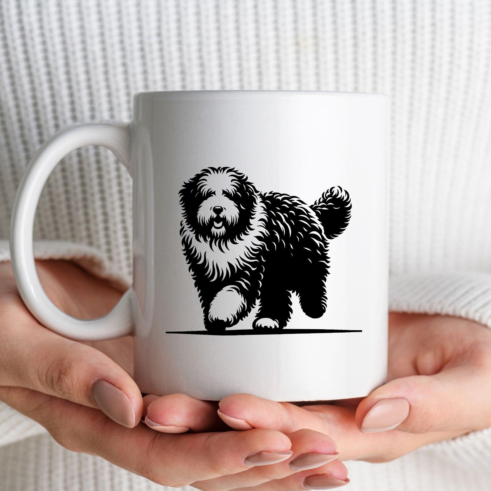 Old English Sheepdog SVG Bundle, Dog Clipart, Hand Drawn Dogs Theme ...