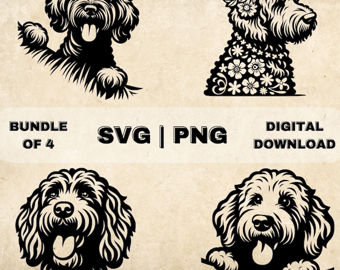 Dog Png Labradoodle Svg Vector Graphic Art Labradoodle Png Clipart ...