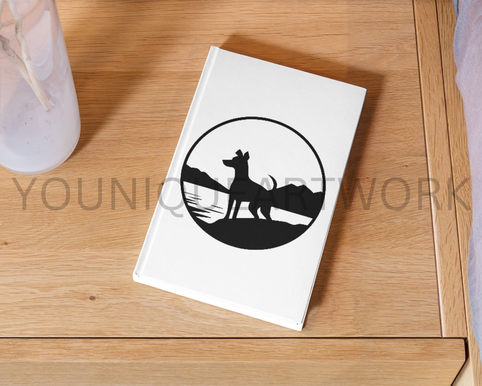 Rat Terrier SVG Bundle, PNG, Cute Dog Clipart, Hand Drawn Peeking Dog ...