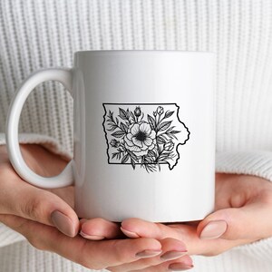 Iowa State SVG Bundle, Iowa Clipart, Iowa Flower, Goldfinch Bird, Bur ...