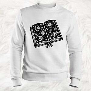 Fantasy Book SVG Bundle, Magic Books Clipart, Hand Drawn Reading Theme ...