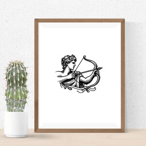 Apollo SVG Bundle, Greek God Clipart, Hand Drawn Ancient Greek ...