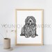 Labradoodle SVG Bundle, PNG, Dogs Clipart, Hand Drawn Dog Vector ...