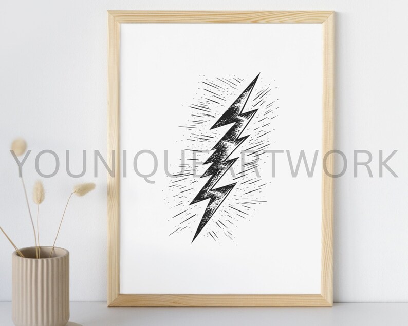 Lightning SVG Bundle PNG Flash Clipart Hand Drawn Lightning - Etsy