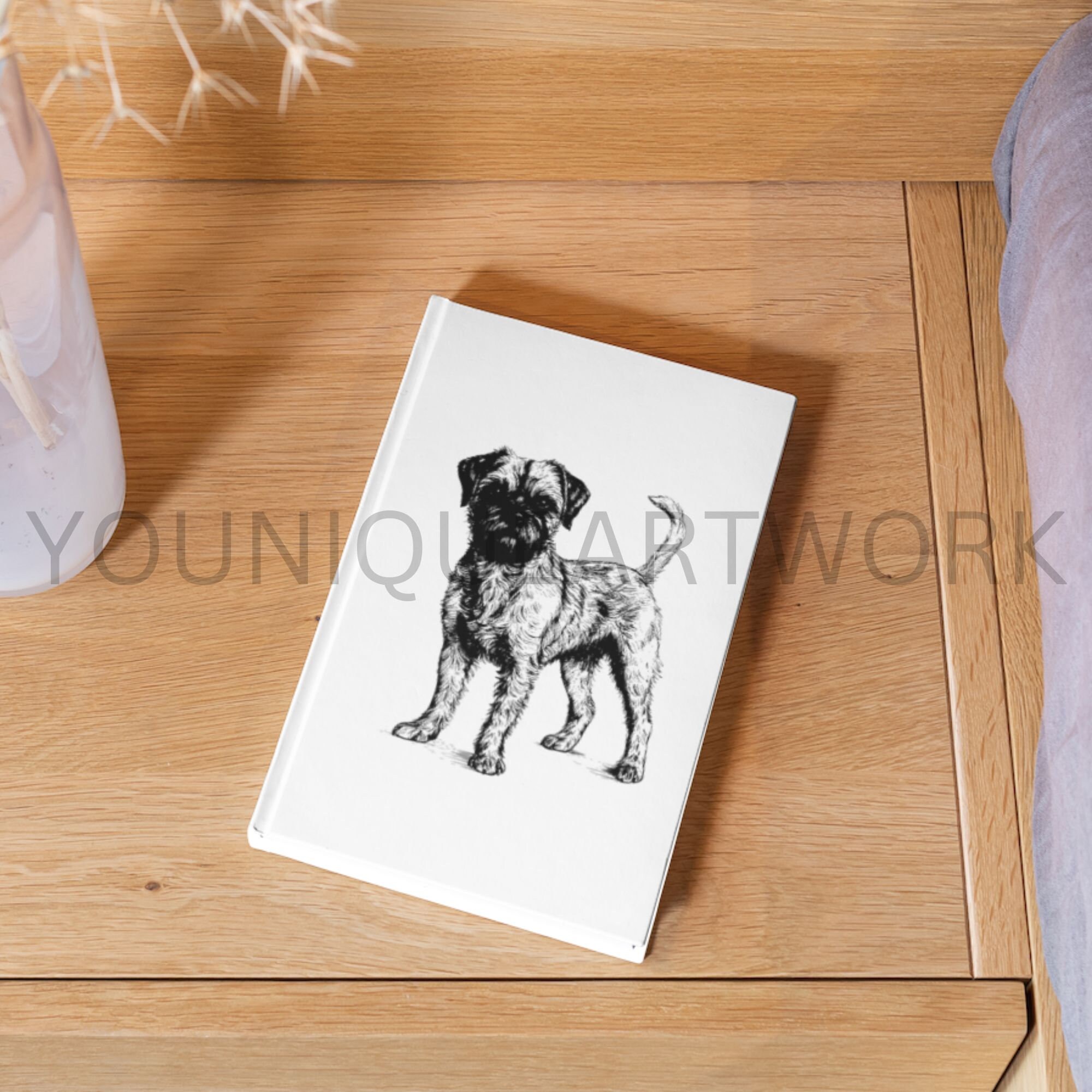 Border Terrier SVG Bundle PNG Dogs Clipart Hand Drawn Dog - Etsy