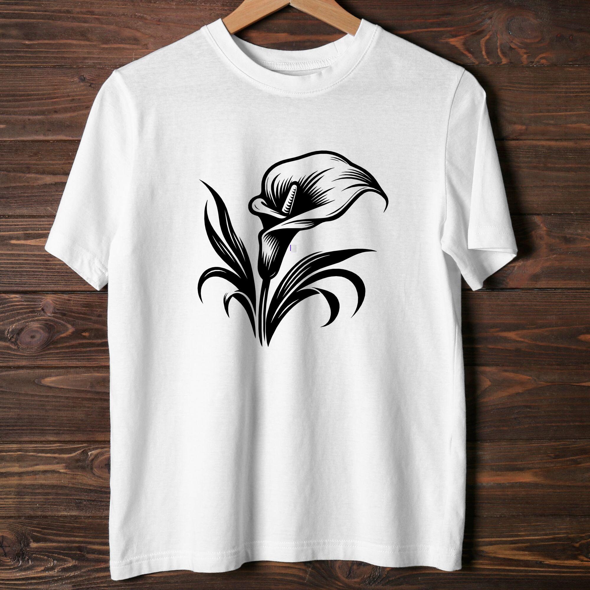 Calla Lily SVG Bundle, Calla Lilies Flowers Clipart, Hand Drawn Floral ...