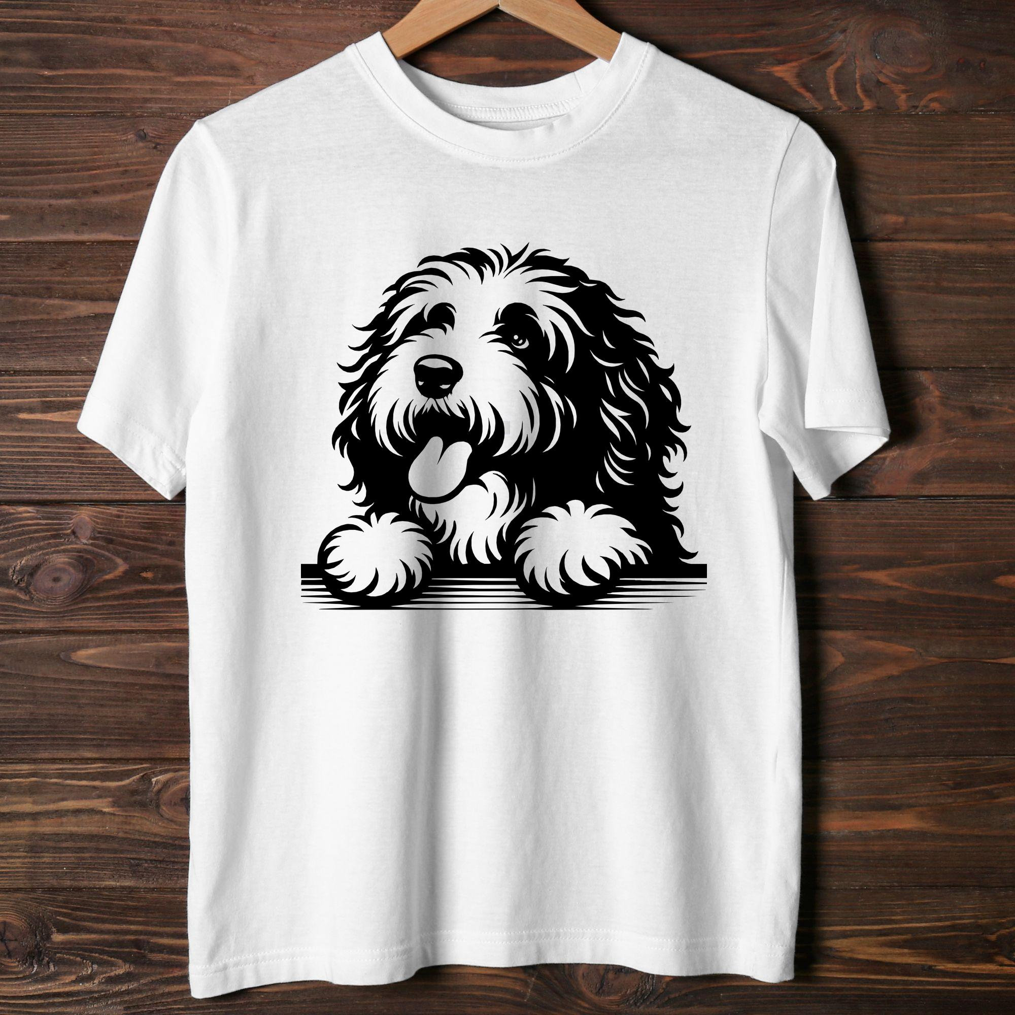 Old English Sheepdog SVG Bundle, Dog Clipart, Hand Drawn Dogs Theme ...