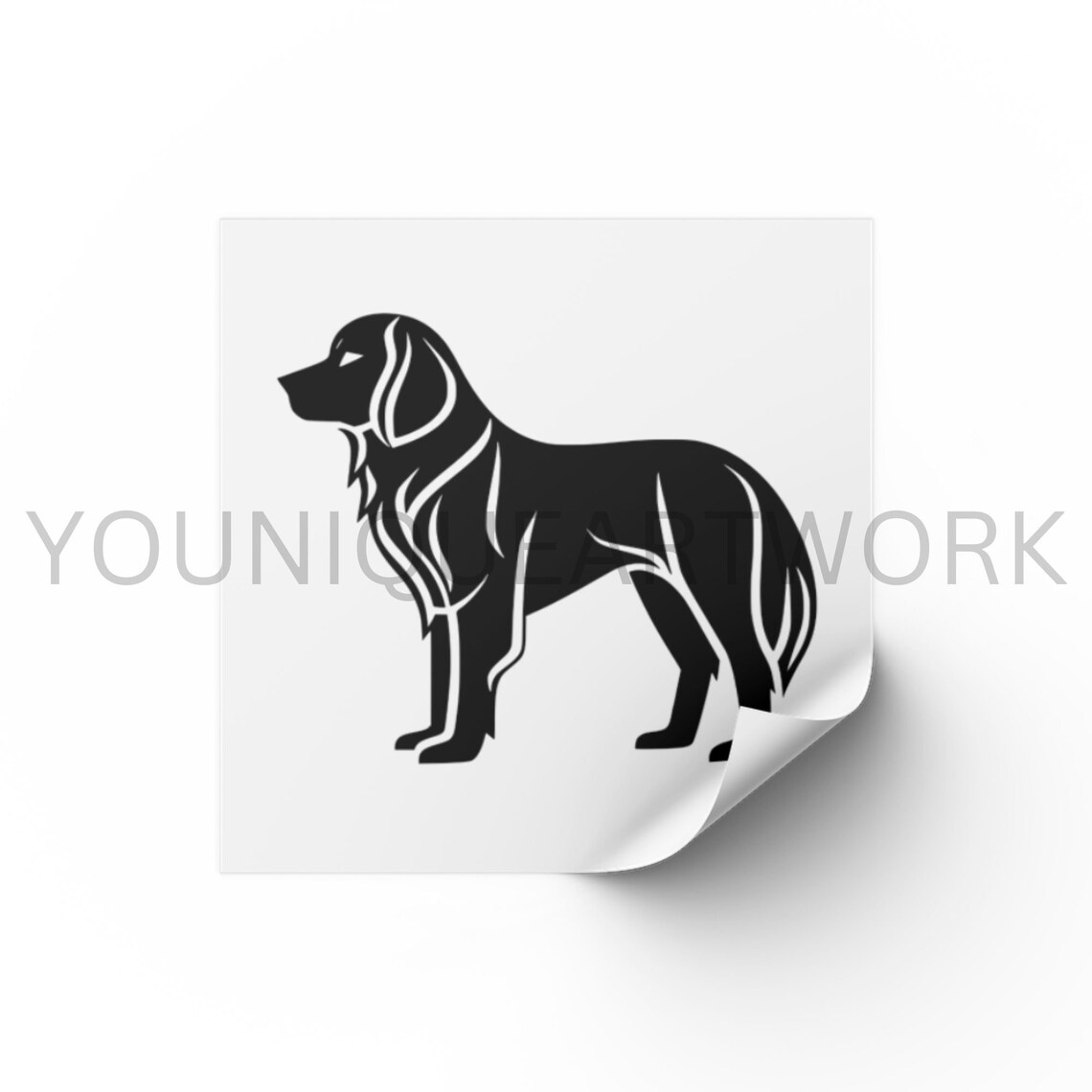 Golden Retriever SVG Bundle, PNG, Cute Dogs Clipart, Hand Drawn Dog ...