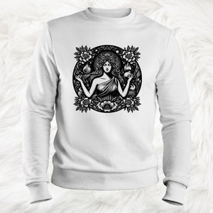 Persephone SVG Bundle, Greek Goddess Clipart, Hand Drawn Greek ...