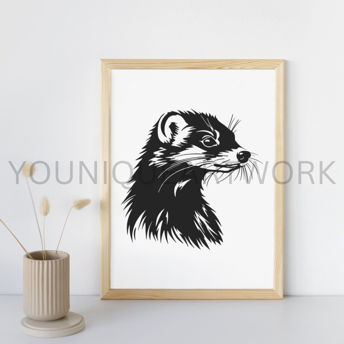 Ferret SVG Bundle PNG Ferret Clipart Hand Drawn Ferrets - Etsy