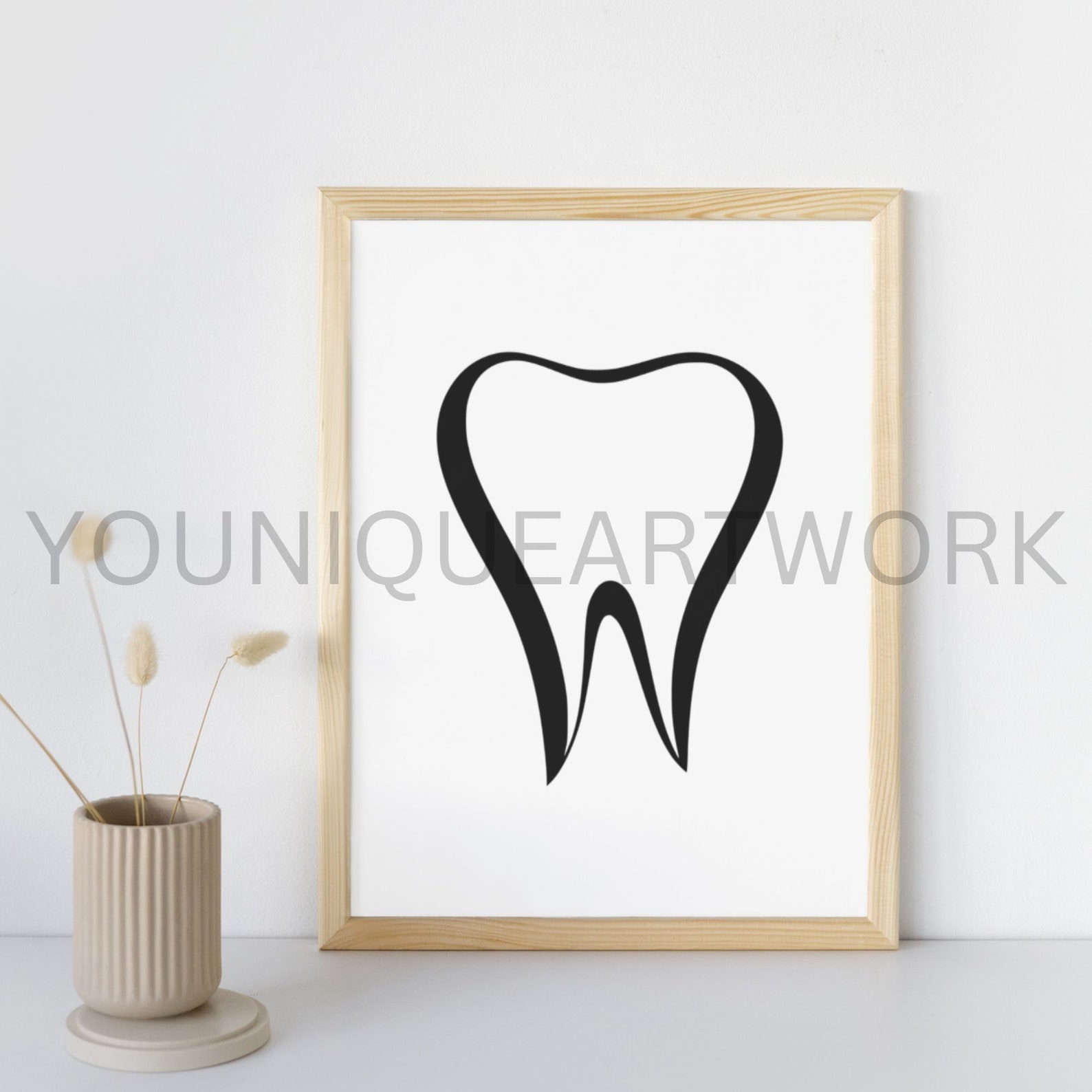 Tooth SVG Bundle, PNG, Dental Care Clipart, Hand Drawn Tooth Vector ...