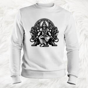 Brahma SVG Bundle, Hindu God Clipart, Hand Drawn Indian Theme Vector ...