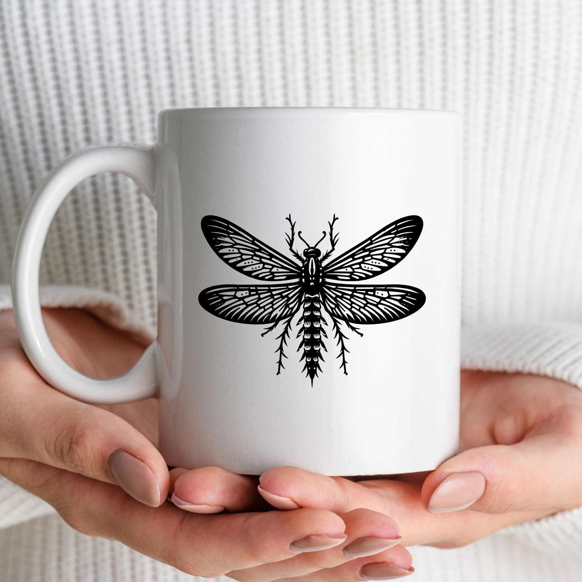 Mayfly SVG Bundle, Mayfly Clipart, Hand Drawn Insect Theme Vector ...