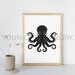 Octopus SVG Bundle, PNG, Sea Animal Clipart, Hand Drawn Octopus Vector ...