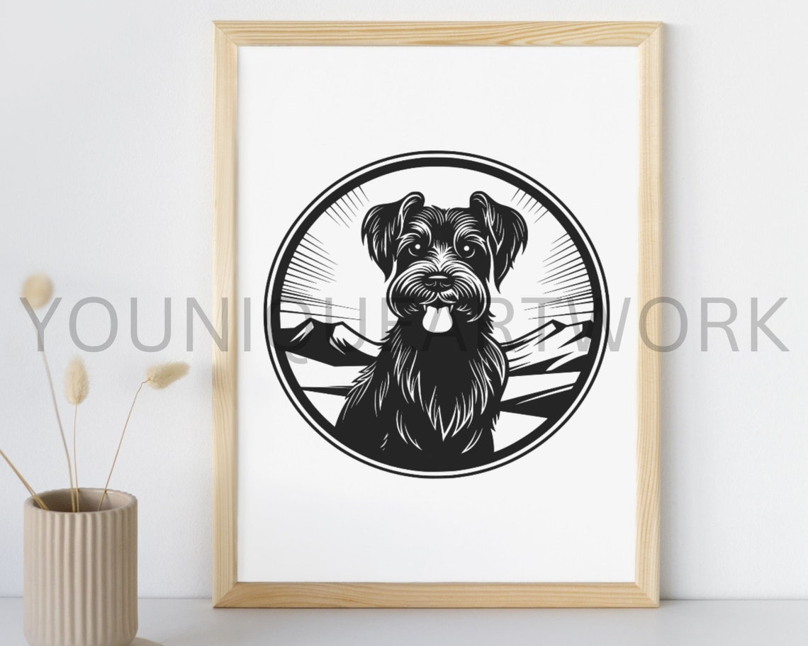 Yorkshire Terrier SVG Bundle PNG Cool Yorkie Clipart Hand - Etsy