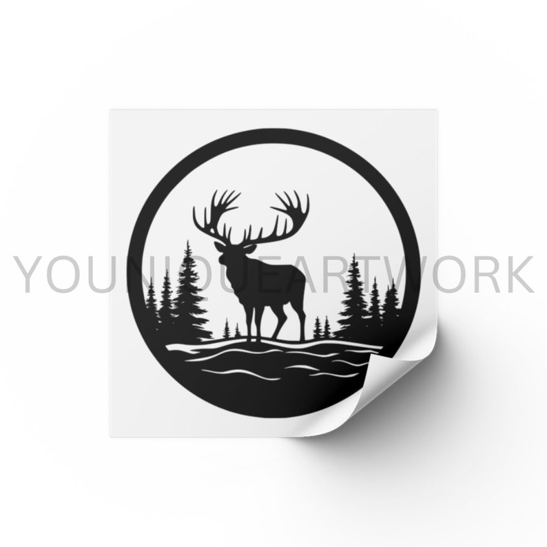 Elk SVG Bundle PNG Elk Clipart Hand Drawn Elks Vector - Etsy