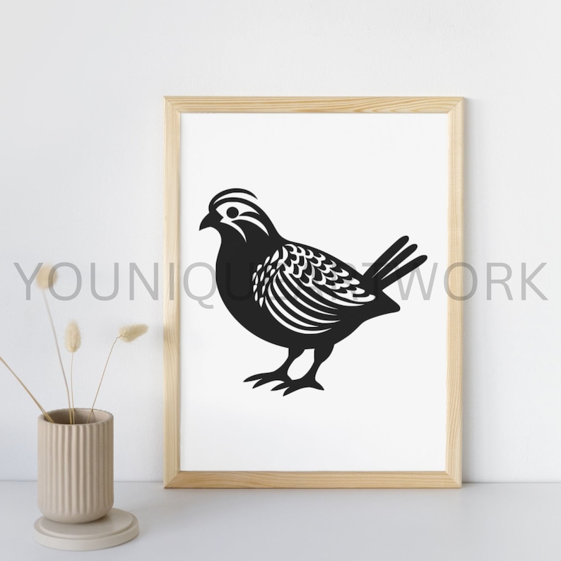 Quail SVG Bundle PNG Quail Clipart Hand Drawn Quail Vector - Etsy