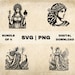 Hera SVG Bundle, Greek Goddess Clipart, Hand Drawn Ancient Greek ...