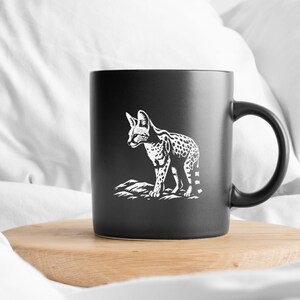 Serval SVG Bundle, Serval Clipart, Hand Drawn Serval Lover Theme Vector ...