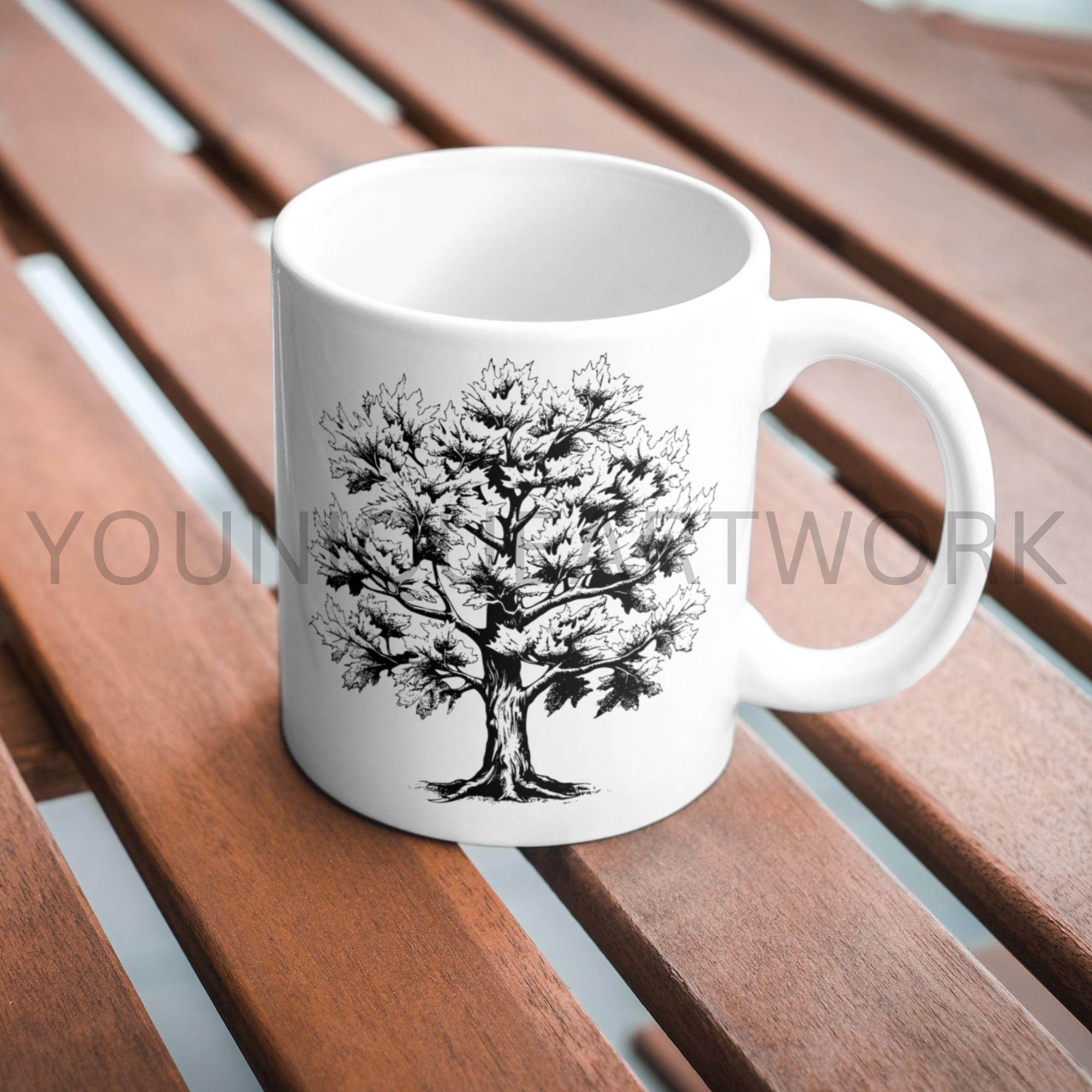 Maple Leaf SVG Bundle, PNG, Leaves Clipart, Hand Drawn Maple Tree ...