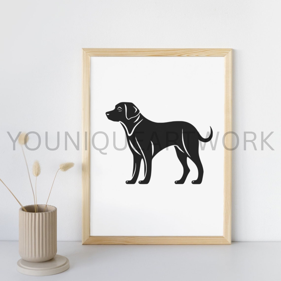 Labrador Retriever SVG Bundle, PNG, Dogs Clipart, Hand Drawn Dog Vector ...