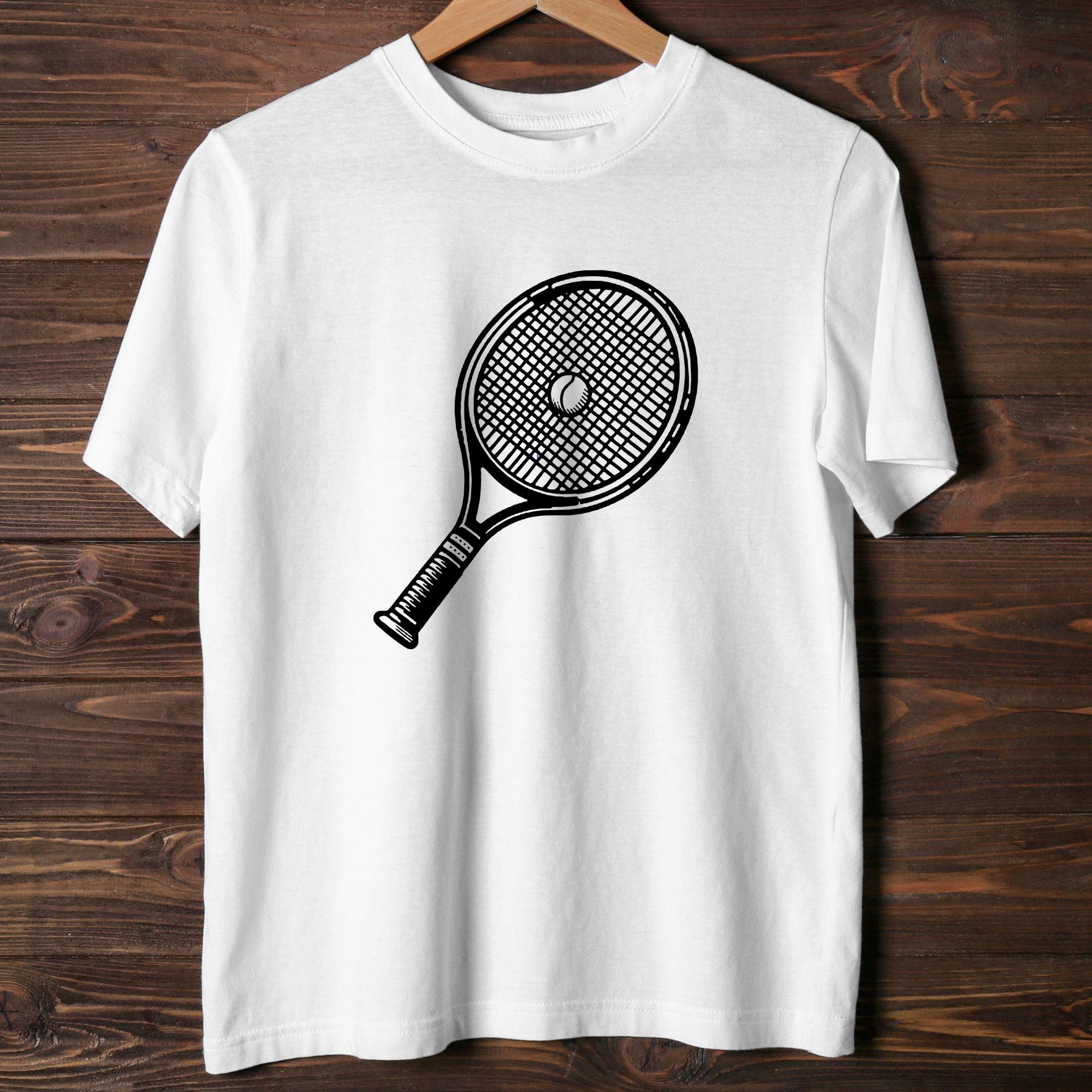 Tennis SVG Bundle, Tennis Ball Clipart, Hand Drawn Tennis Theme Vector ...