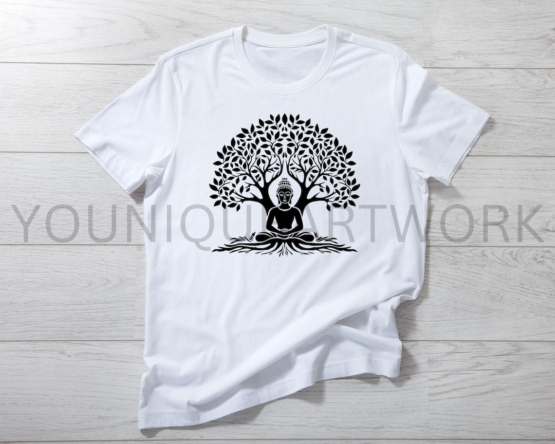 Buddha SVG Bundle PNG Buddhism Clipart Hand Drawn Buddha - Etsy