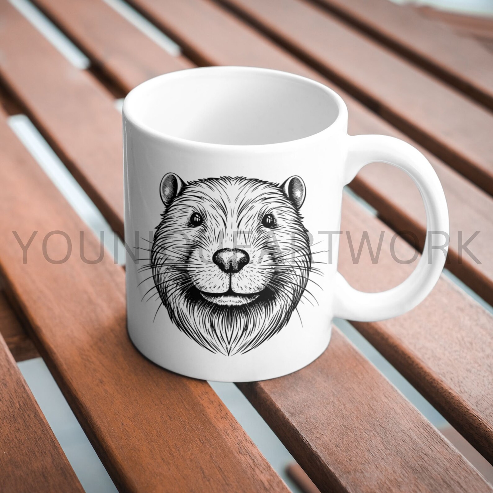 Beaver SVG Bundle, PNG, Beaver Clipart, Hand Drawn Beaver Vector ...