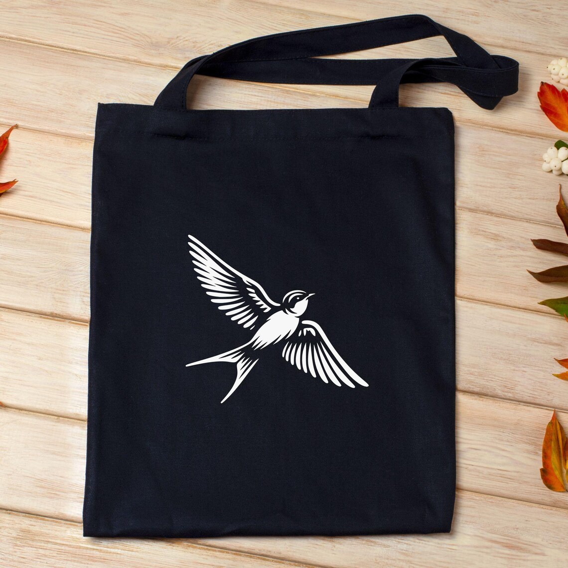 Swallow SVG Bundle, Swallow Bird Clipart, Hand Drawn Birds Theme Vector ...